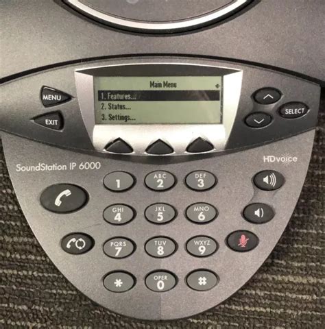 Used Polycom Soundstation Ip 6000 2200 15600 001 Used Conference