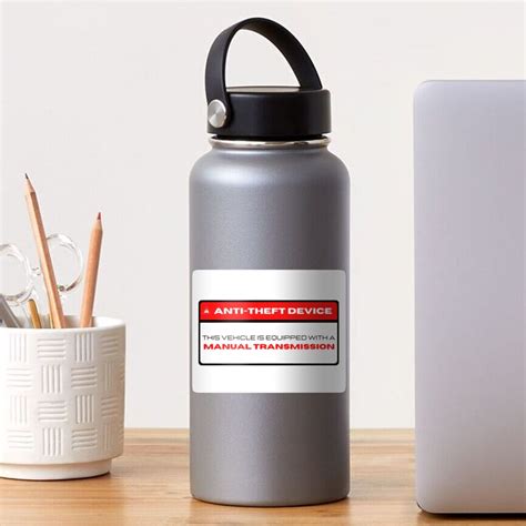 Manual Transmission Anti Theft Device Anti Theft Device Sticker By