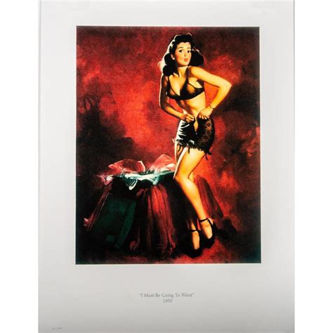 Sold At Auction Gil Elvgren Gil Elvgren American 1914 1980 Pin Up Fine Art Print