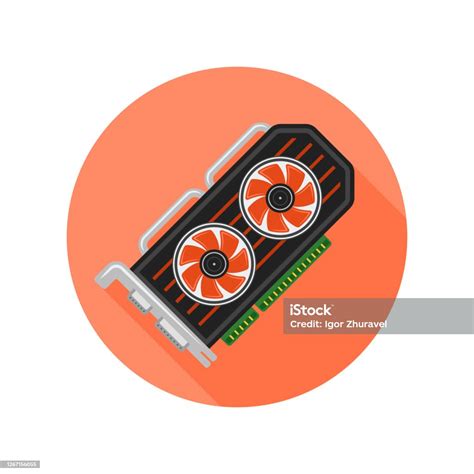 흰색 배경에 긴 그림자비디오 카드 플랫 디자인 스타일 격리 벡터 라운드 아이콘 0명에 대한 스톡 벡터 아트 및 기타 이미지 0명 그림자 긴 Istock