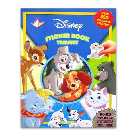 Jual Sticker Book Treasury DISNEY CLASSICS With Over 350 Reusable