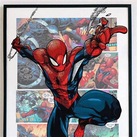Spider Man Poster Etsy