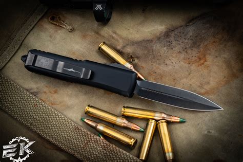 Microtech Utx 85 Otf Automatic Knife De 3 Dagger Dlc Tactical 232