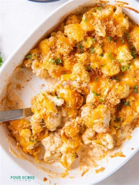 Keto Cauliflower Mac And Cheese