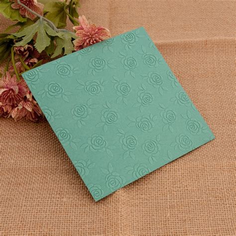 3d Flower Plastic Embossing Folder Stencil Templat Vicedeal