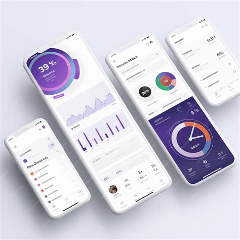 Premium Ai Image Modern Ios Uiux Design App