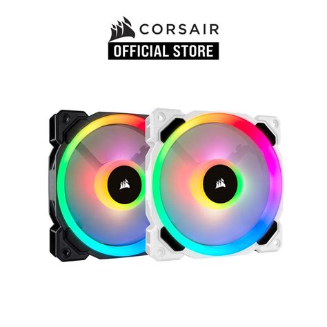 CORSAIR LL Series LL RGB Mm Dual Light Loop RGB LED PWM Fan Shopee Singapore