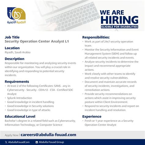 It Security Training And Solutions I Ts ² On Linkedin Its2 Cybersecurity Hiring Riyadhjobs
