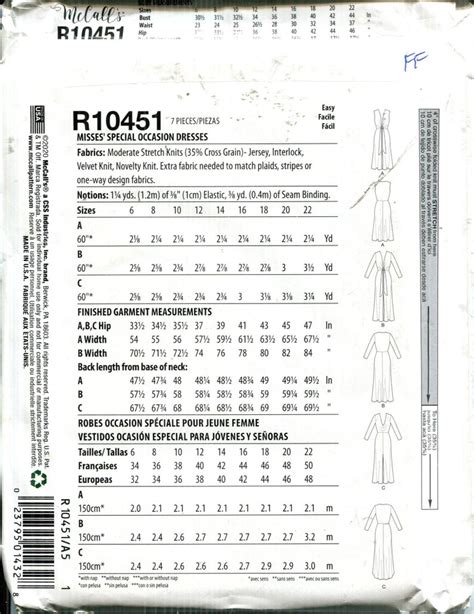 Pattern Misses Special Occasion Dress Evening Length Etsy