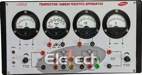 transistor characteristics apparatus npn pnp combined at rs 1950