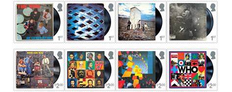 U K S Royal Mail Postal Service Celebrating The Whos 60th Anniversary