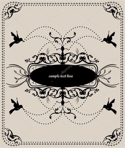 Vector Vintage Frame — Stock Vector © Imagepluss 8840224