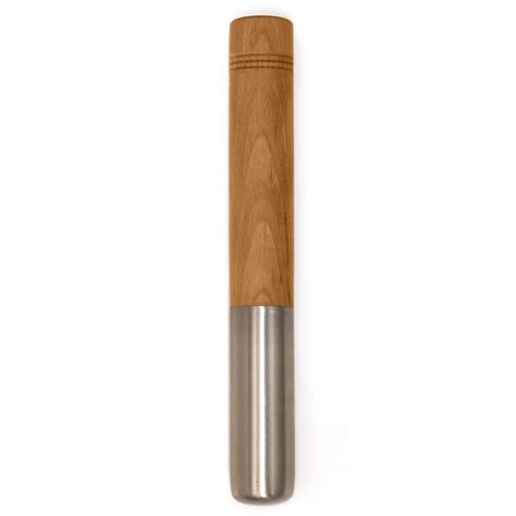 Bonzer Beech & Stainless Steel Muddler at Drinkstuff