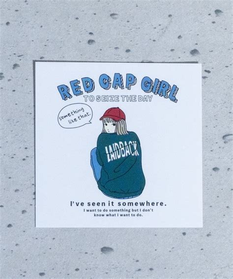 Red Cap Girl（レッドキャプガール）の「【a R】〔red Cap Girl レッドキャップガール〕ステッカー付スマホショルダー ストラップ（スマホグッズ）」 Wear