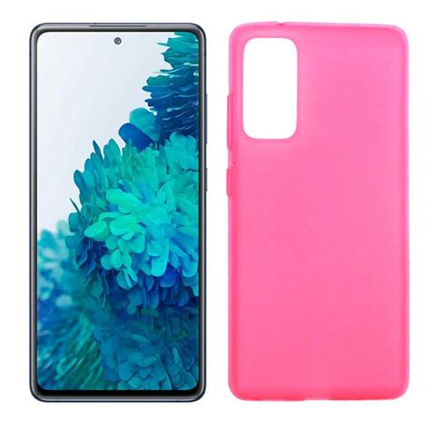 SAMSUNG GALAXY S FE FUNDA CARCASA DE GEL TPU MATE ROSA MiFunda