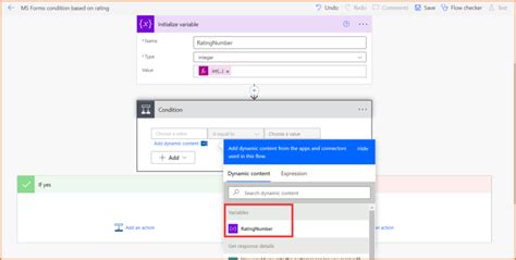 Power Automate Conditions Based On A Rating Response In Microsoft Forms Rishona Elijah