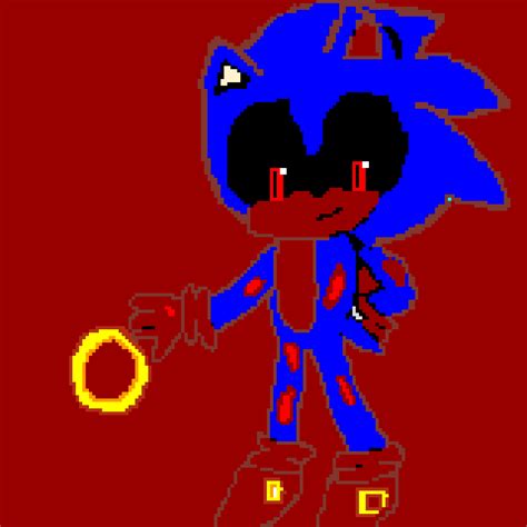 Sonic Exe Pixel Art