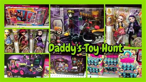 Daddys Toy Hunt Monster High Wheelin Werecats New Eah Dolls