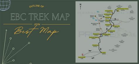 Everest Base Camp Trek Map Overview And Guide