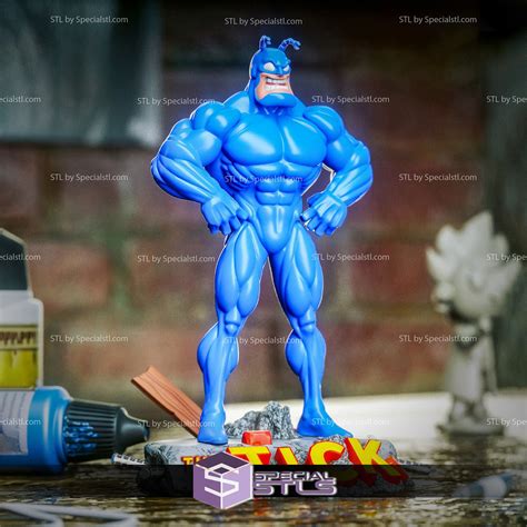 The Tick 3d Printing Figurine V2 The Tv Series Stl Files Specialstl