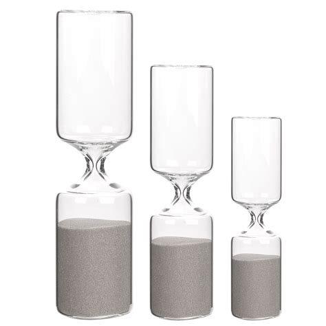 30 20 10 Minute Glass Sand Timer Kitchen Traditional Decorative
