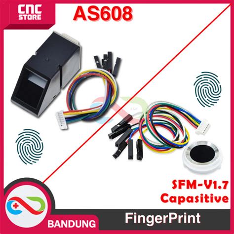 Jual Fingerprint Sensor Recognition Module As608 Sidik Jari For Arduino
