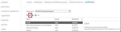 How To Export Import An Ssl Certificate From Exchange To Exchange Azure Pro Com