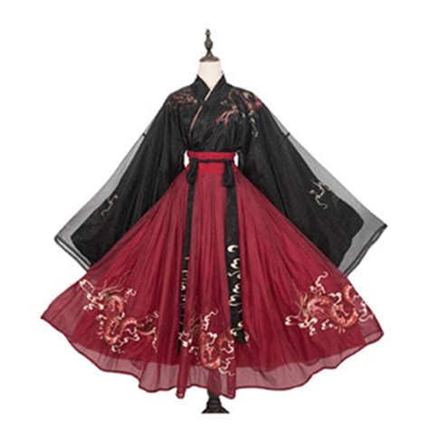 Diyi Chinese Hanfu Dress For Women Ancient Chinese Traditional Costume