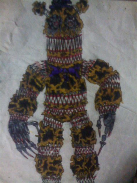 Abomination Fredbears Full Body By Freddlefrooby On Deviantart