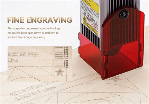 Popular Atomstack A5 Pro 40w Desktop Laser Engraving And Cutting Machine