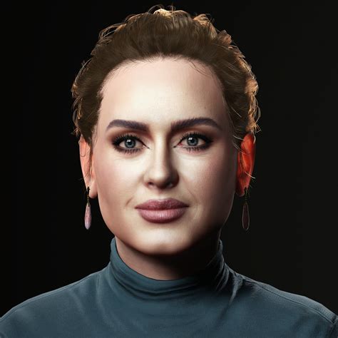 Artstation Adele Character 3d Model
