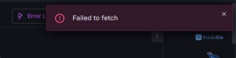 Failed To Fetch In Every Dashboard Err Blocked By Client