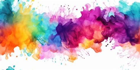 Premium Ai Image Rainbow Pattern