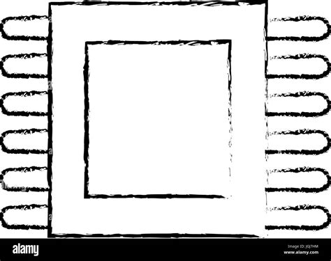 Circuit Board Processor And Chip Engineering And Tech Motherboard Stock Vector Image Art Alamy