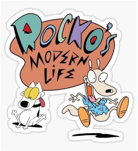 Rockos Modern Life Whole Set Sticker Pack Etsy