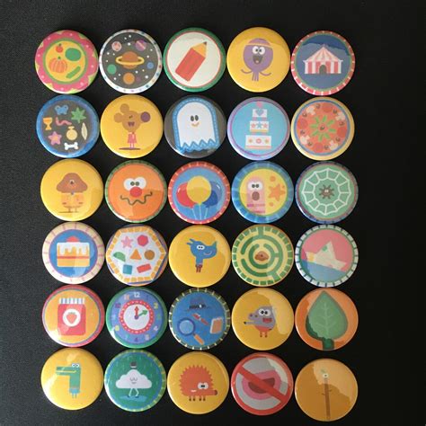 Inspired By Hey Duggee Custom Badges Pin Badges Duggee Etsy Uk