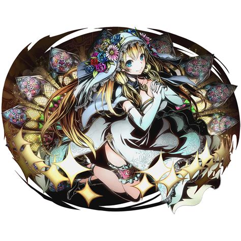 Safebooru 1girl Blonde Hair Blue Eyes Breasts Cleavage Divine Gate