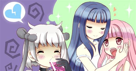 百合 「やっちゃん💔」 Variangel（ヴァリ）のイラスト Pixiv