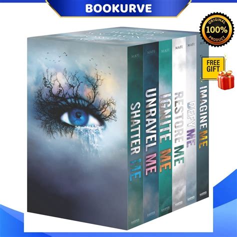 Dented Shatter Me Series 6 Book Box Set Young Adult Dystopian