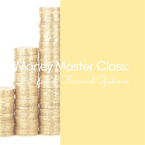 Money Master Class A Year Of Financial Guidance A Sustainably Simple