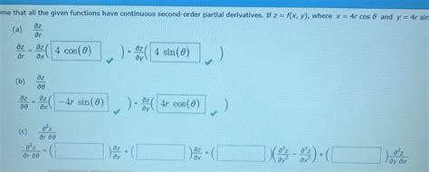 Solved Me That All The Given Functions Have Continuous