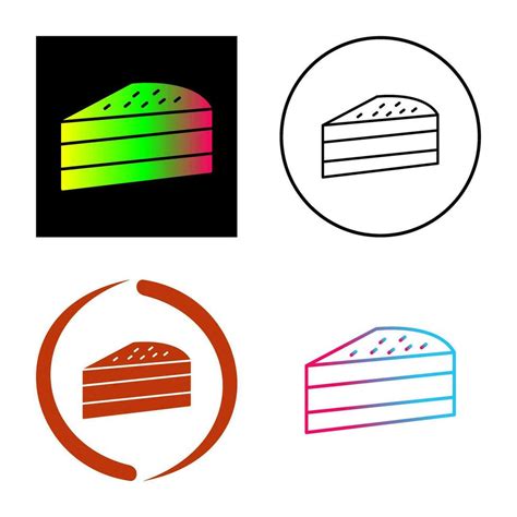 Cake Slice Vector Icon 34673444 Vector Art At Vecteezy