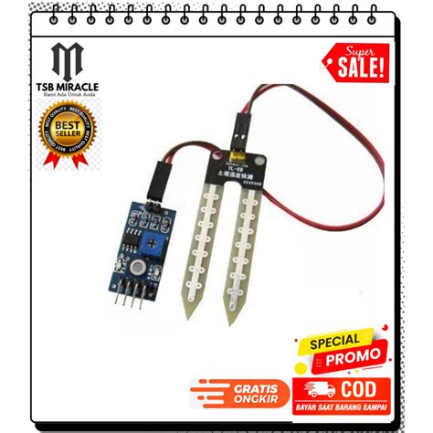 Jual Arduino Module Sensor Kelembaban Tanah Soil Humidity Moisture Jual Arduino Module Sensor Kelembaban Tanah Soil Humidity Moisture