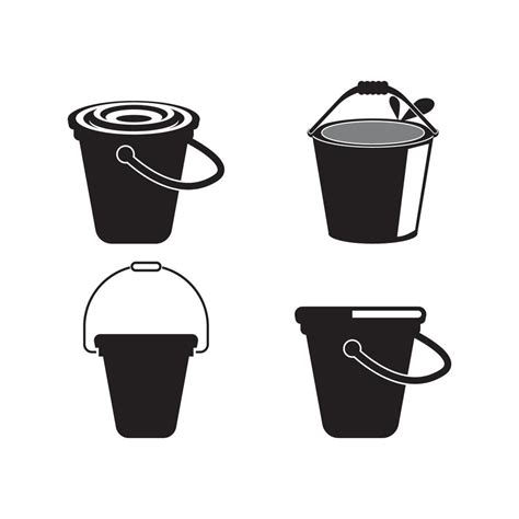 Bucket Icon Vector Illustration Simple Design 16817675 Vector Art At