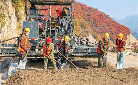 沿黄一号旅游公路夏县段与垣曲县交接处改扩建工程加紧施工 运城市人民政府门户网站