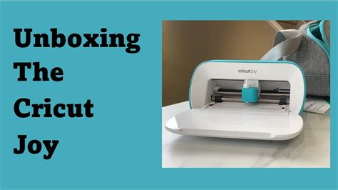 Unboxing My New Cricut Joy Cricut Joy First Cut Cricut Joy Unboxinb