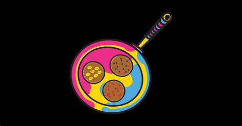 Pansexual Pancakes Pansexual Sticker Teepublic