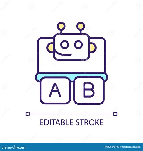 2d Editable Colorful Xmoocs Line Icon Stock Illustration Illustration
