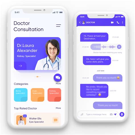 Ui Design For Doctor Appointment Booking App By Aldi