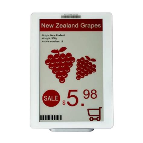 Inch Large Screen Electronic Shelf Label
